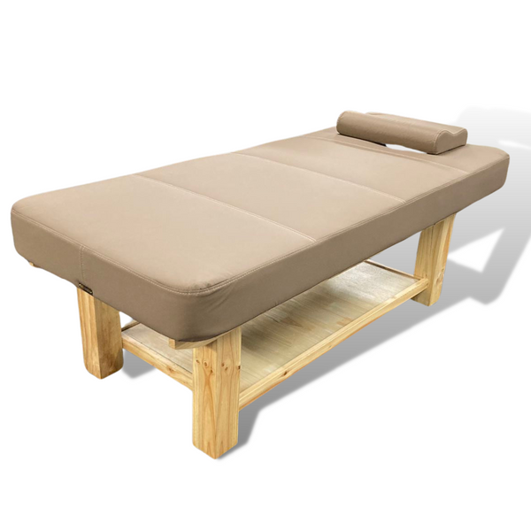Heated Wooden Frame Massage Table/ Beauty bed /T-10G7 | Acubest