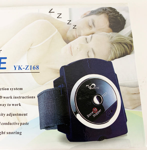 Snore Stopper Anti-Snoring Device / Stop snoring watch/ Bio-Feedback ...