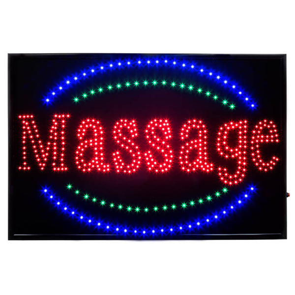 LED Massage Sign with Stylized Border / U-47A7 | Acubest
